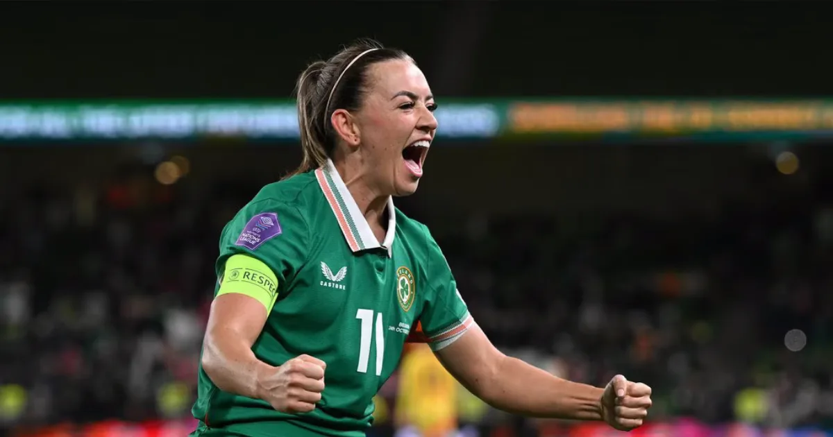 McCabe scores! Captain helped Ireland beat Belgium with two goals News ...