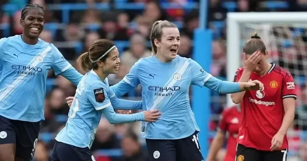 Manchester is blue! City cemented its place at the top of the table ...